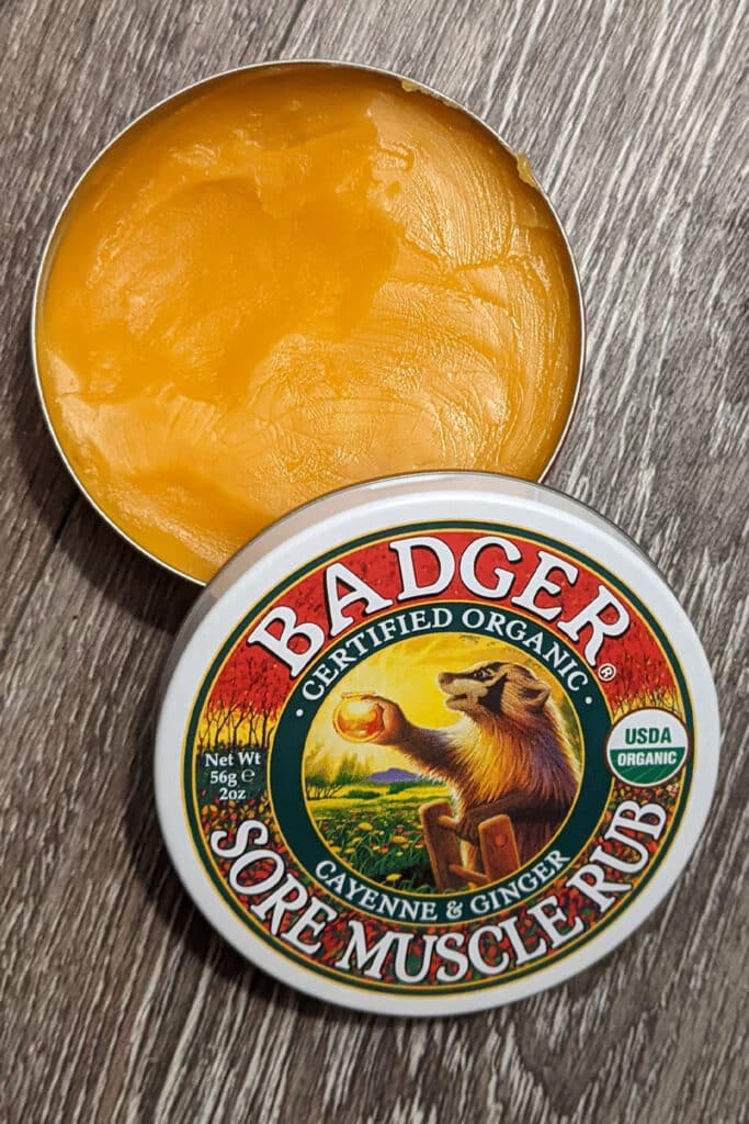 Badger Cayenne and Ginger Sore Muscle Rub Review - I Tried That
