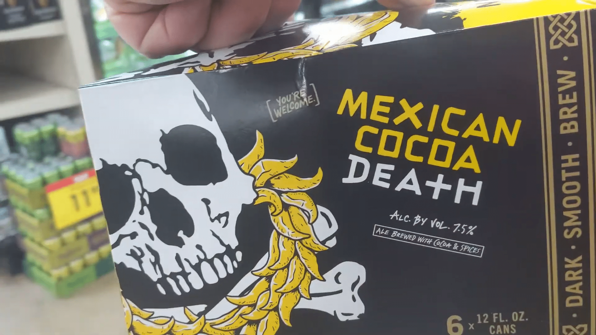 Review of Iron Horse Brewing’s Mexican Cocoa Death Beer - I Tried That
