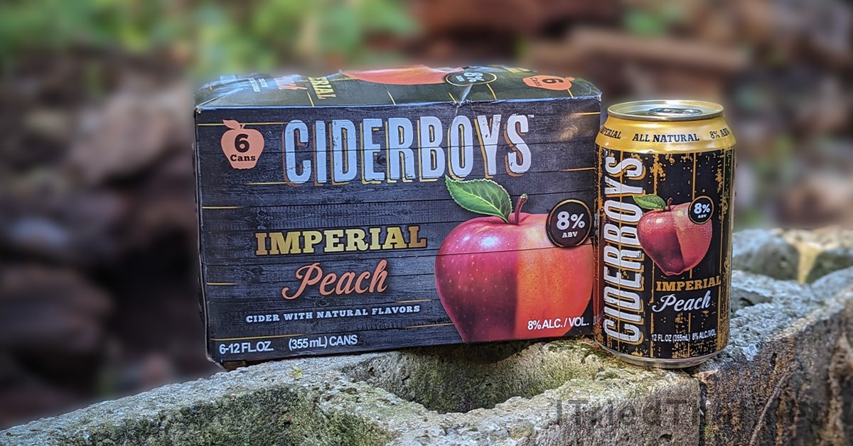 Ciderboys Imperial Peach Cider Reviewed - I Tried That