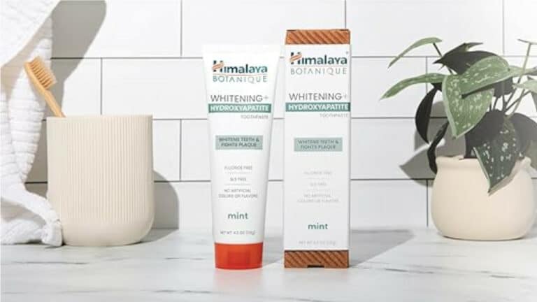 Review of himalaya botanique hydroxyapatite whitening+ toothpaste - I ...